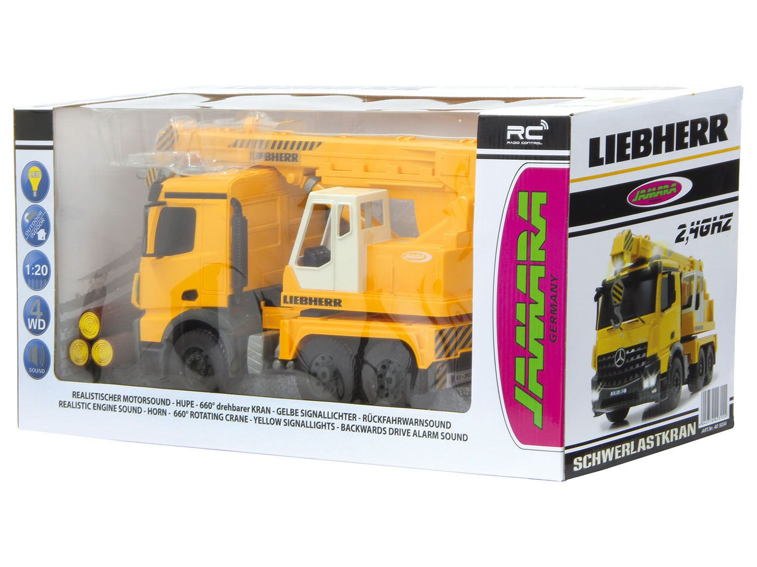 Dźwig Mercedes-Benz Arocs Liebherr | LIDL.PL