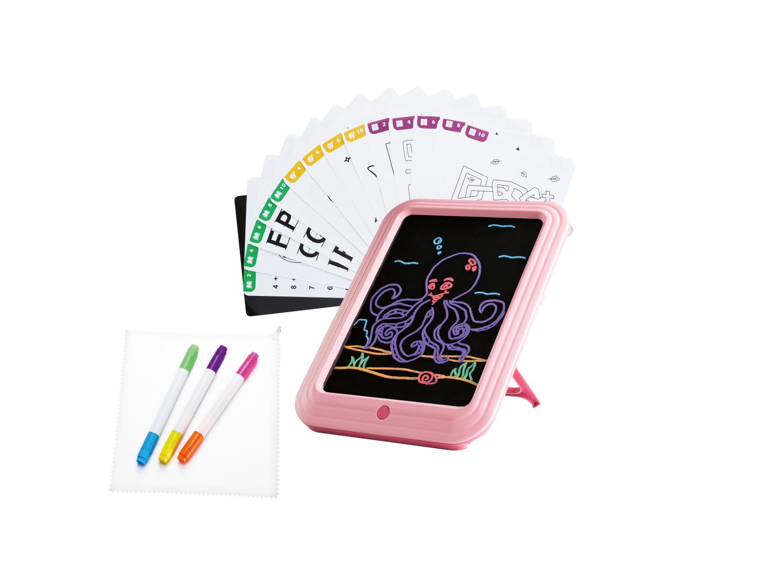 Tablica do rysowania znikopis z 7 kolorami LED