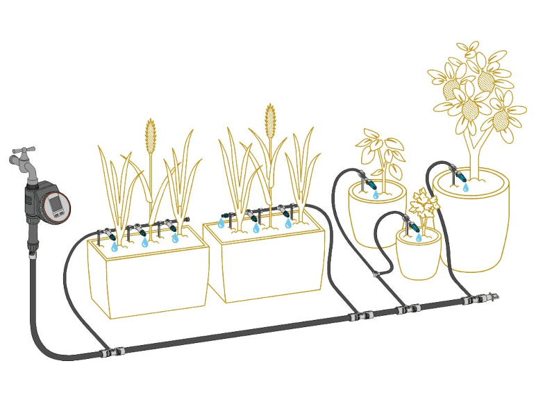GARDENA Zestaw do nawadniania kropelkowego Micro-Drip-System | Lidl