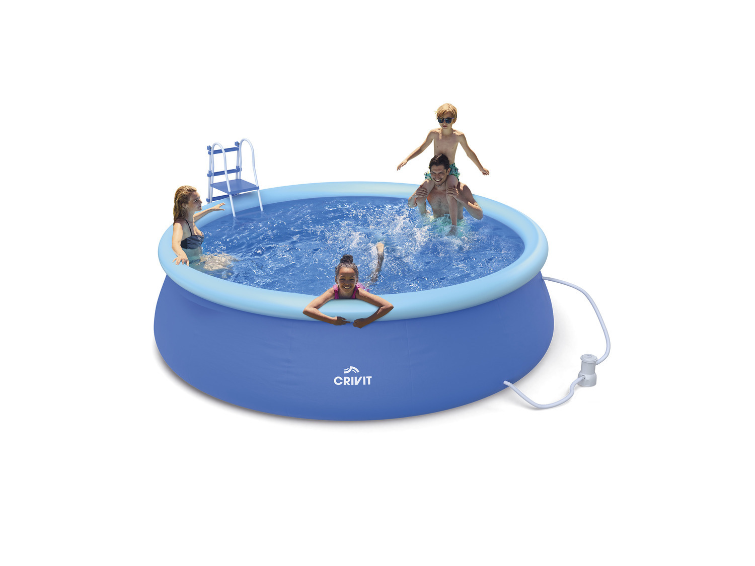 CRIVIT Basen Easy Set Quick-up-Pool, Ø 457 x 122 cm | Lidl