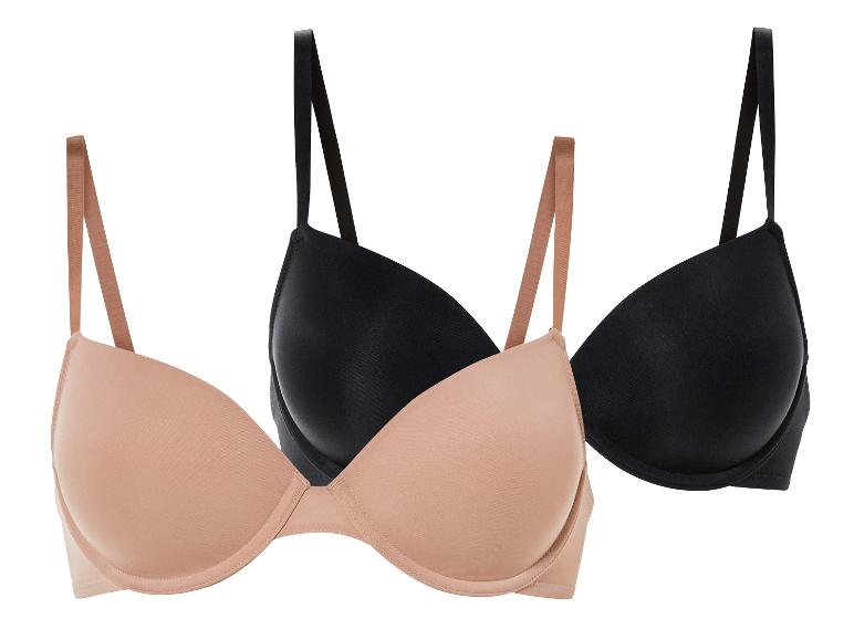 ESMARA® Biustonosz damski z fiszbinami, 2 sztuki | Lidl
