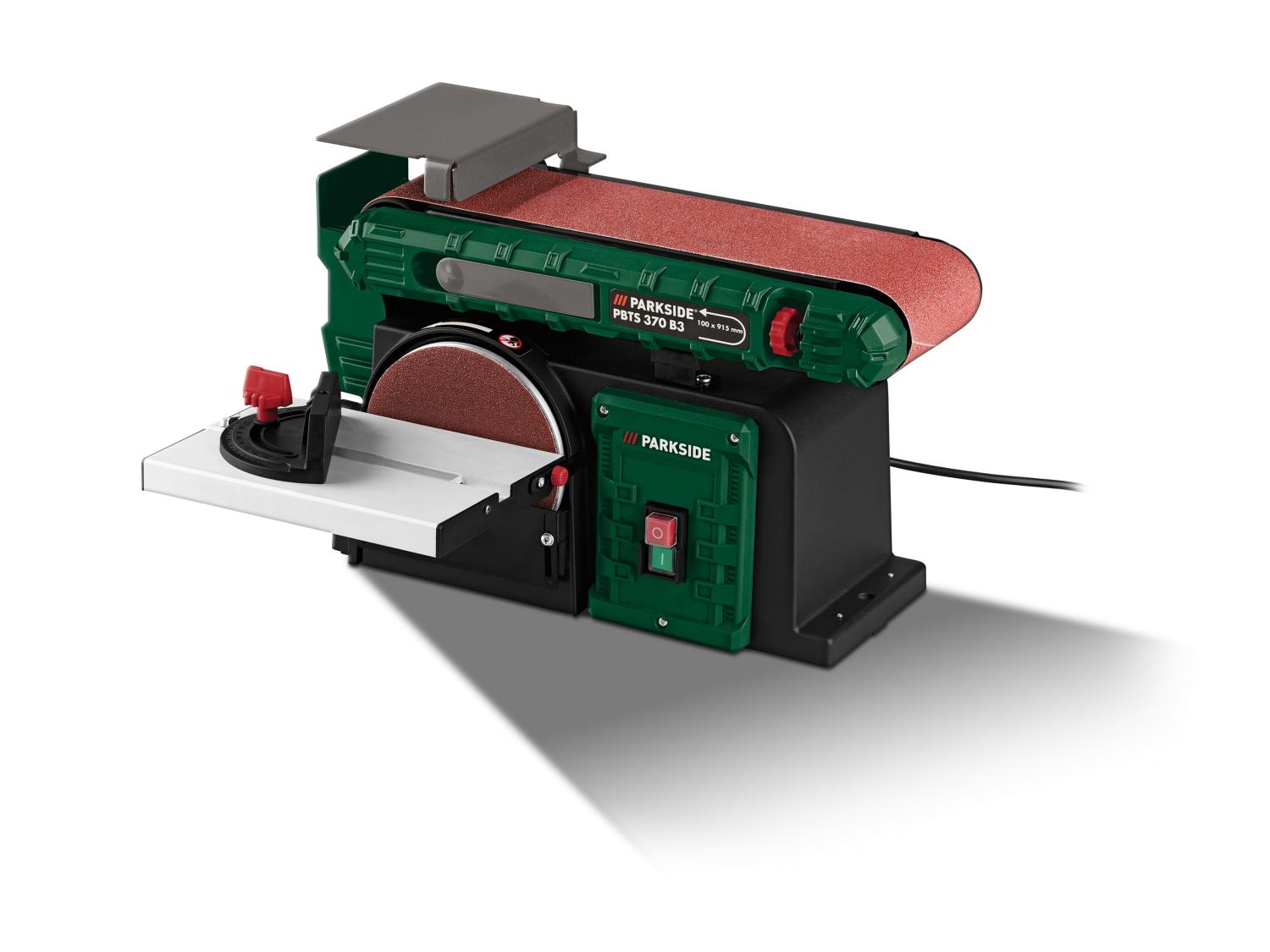 Szlifierka taśmowo-tarczowa PBTS 370 B3, 370 W