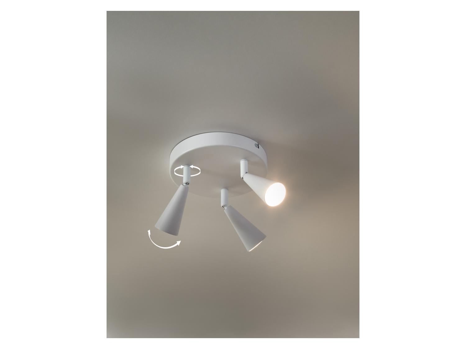 Lampa sufitowa LED, 3-punktowa | LIDL.PL