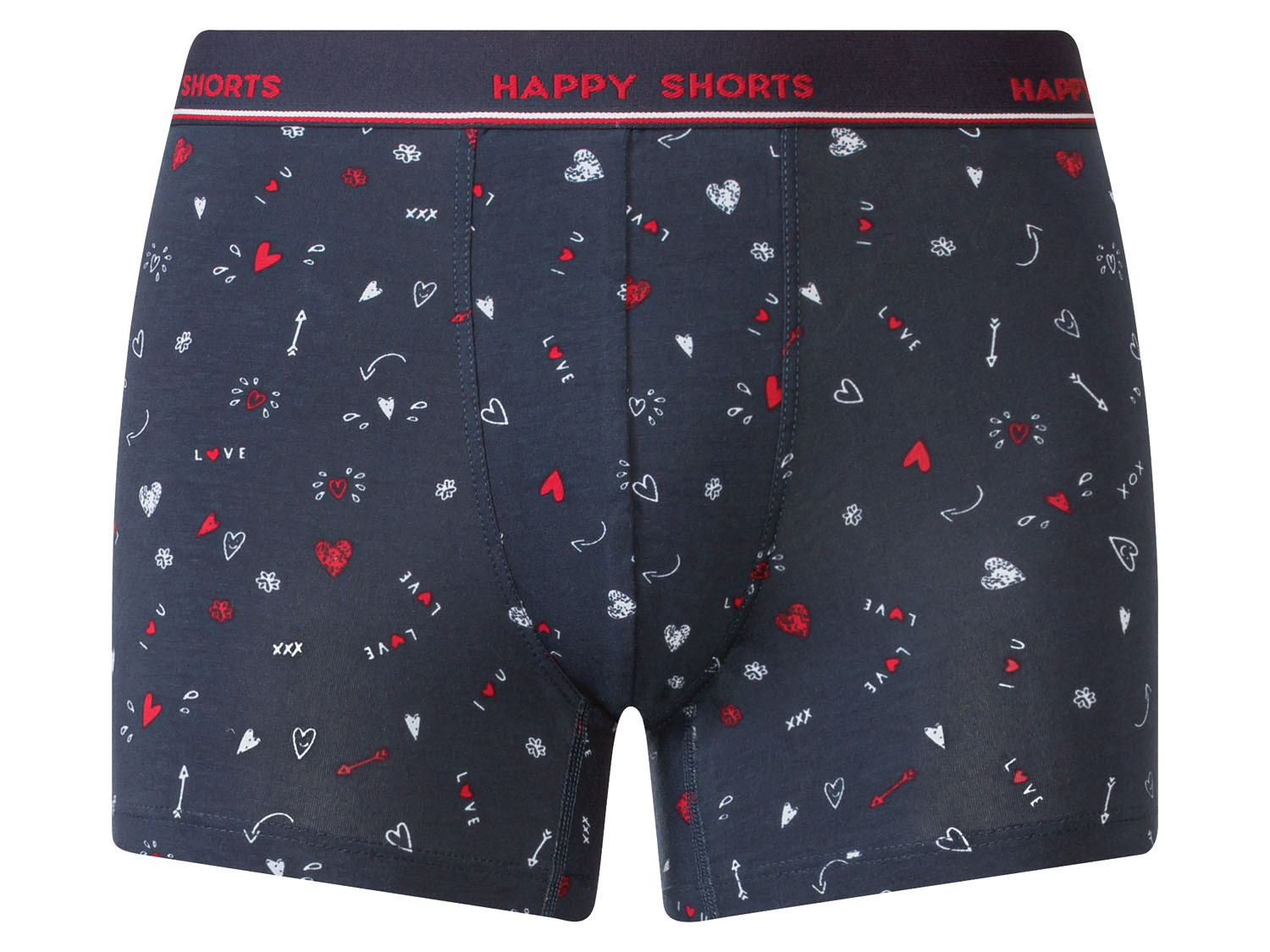Happy Shorts Bokserki męskie z dżerseju, 2 pary
