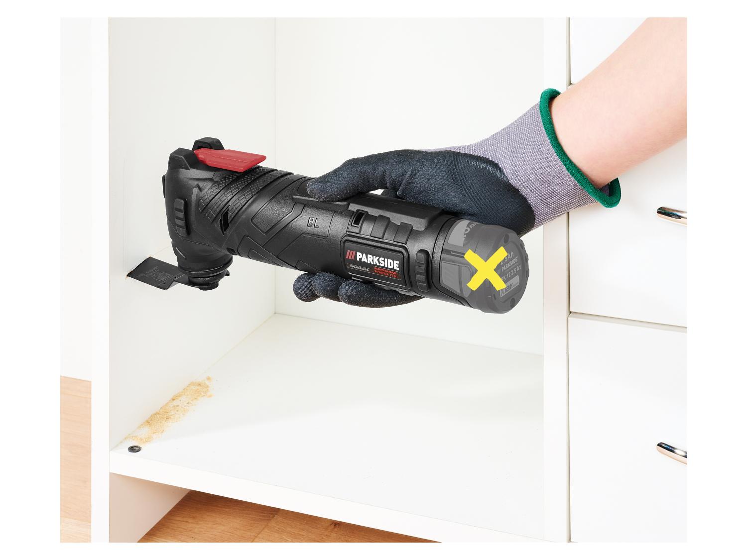 Narzędzie wielofunkcyjne akumulatorowe 12 V, PPMFWA 12…