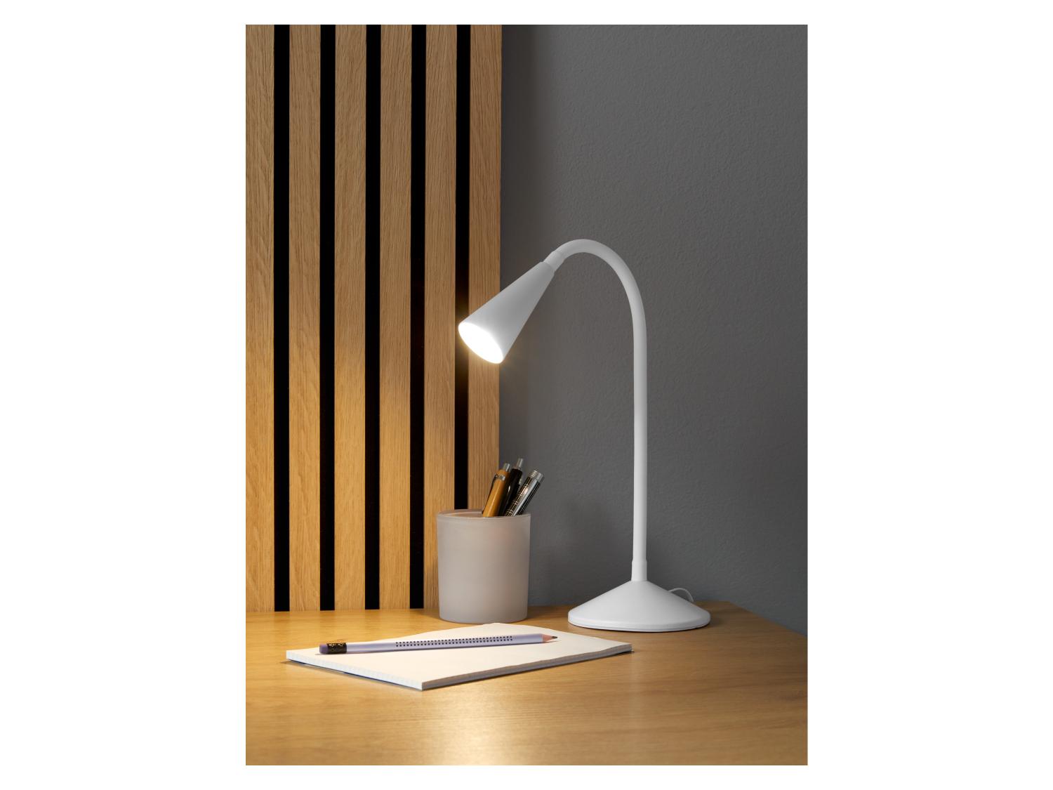 Lampa stołowa LED z elastycznym ramieniem | LIDL.PL