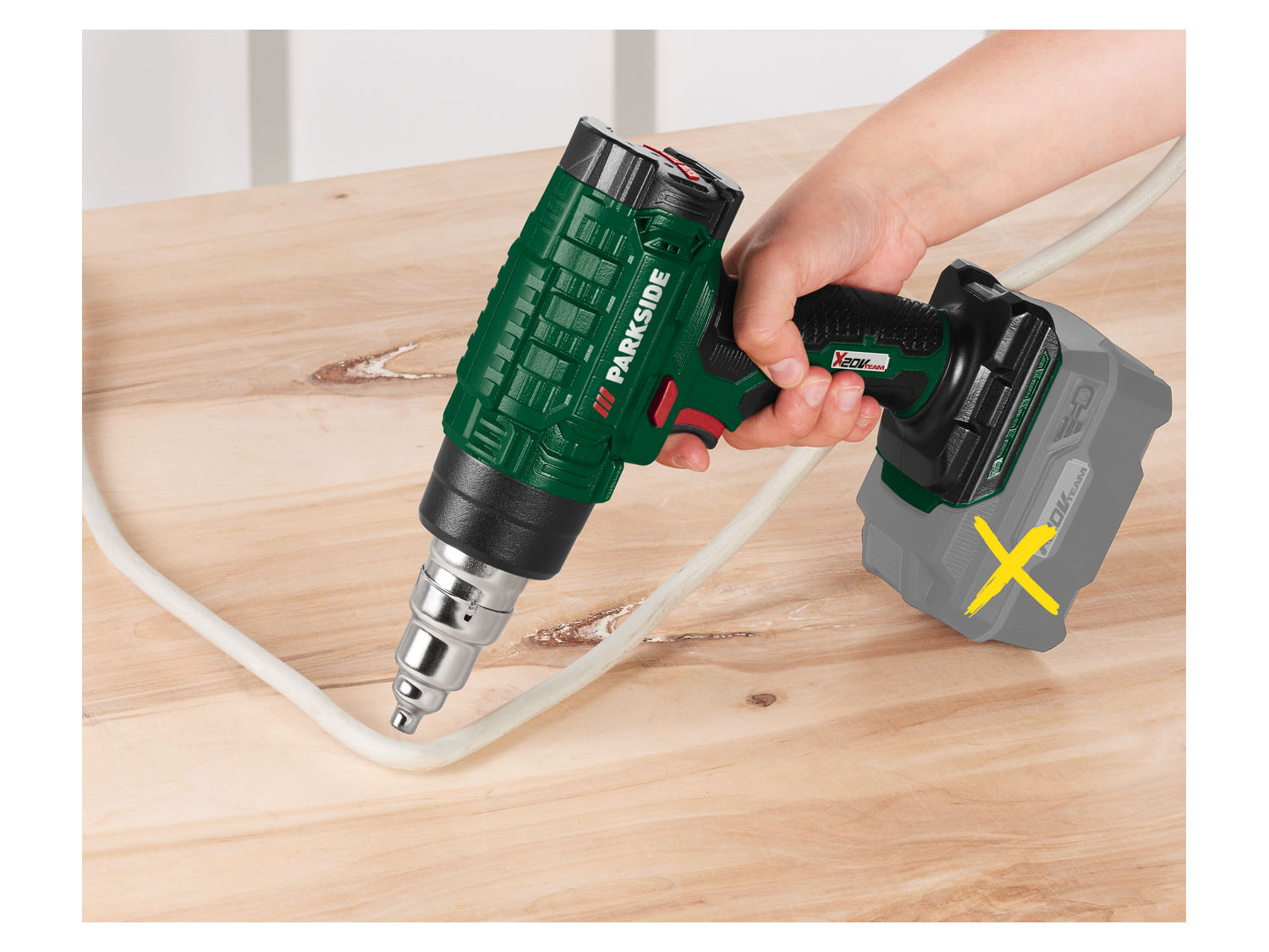 Opalarka akumulatorowa 20 V PHLGA 20-Li C2, bez akumul…