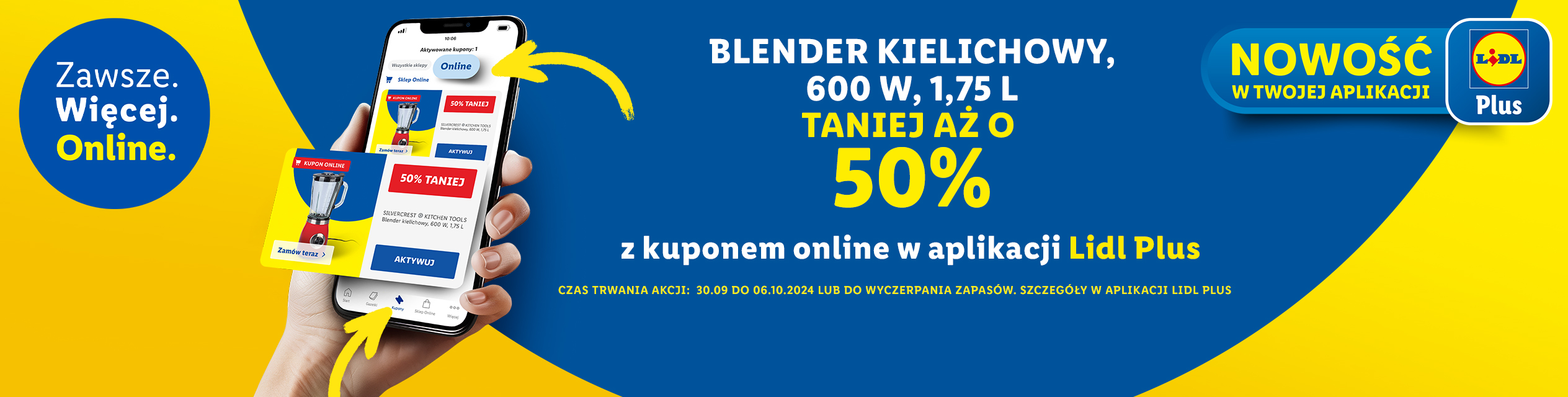 Kupony online w Lidl Plus